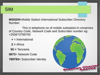 Introduction to gsm | PPT
