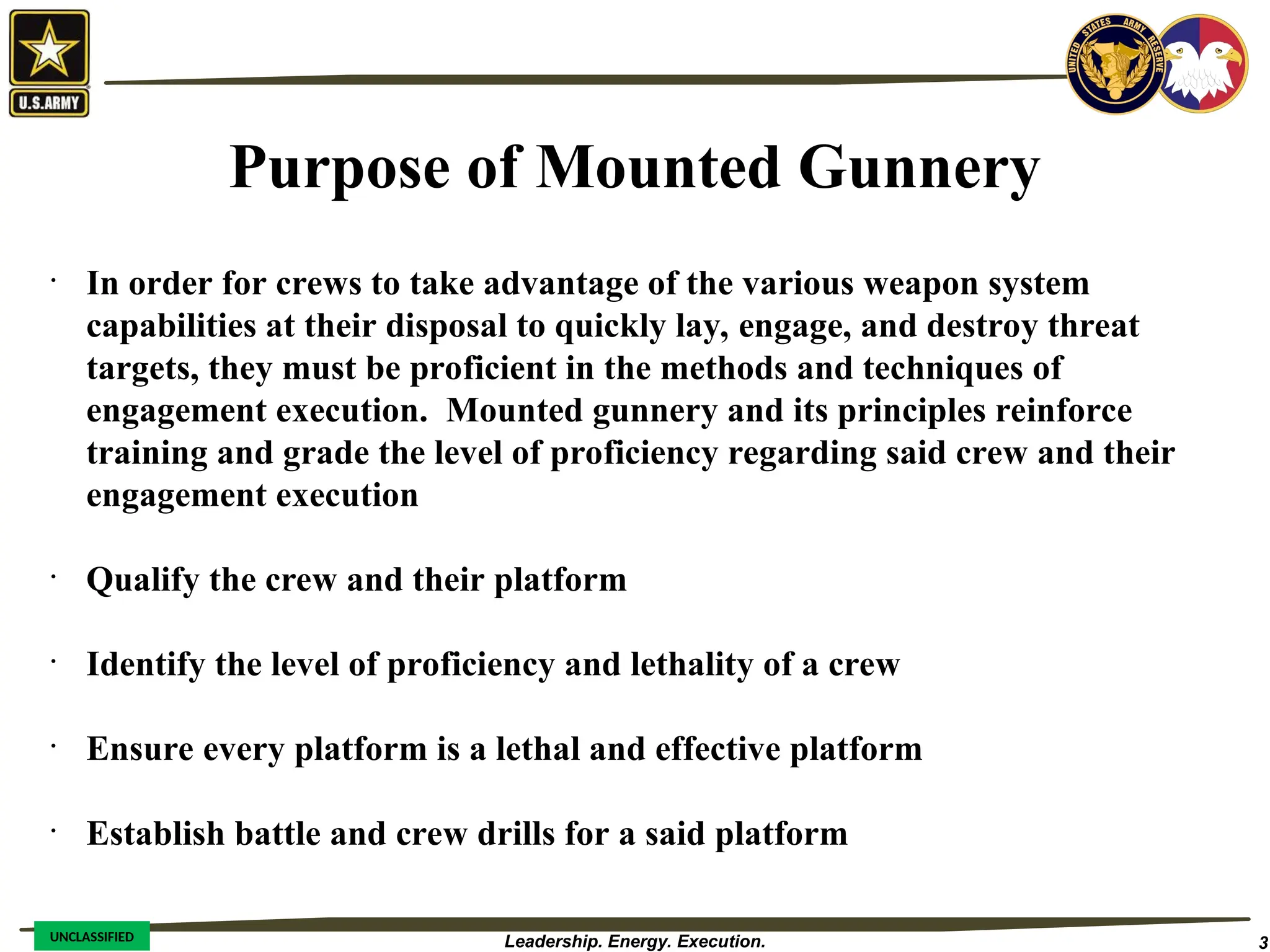 Introduction to Gunnery per USA Army MMG | PPT