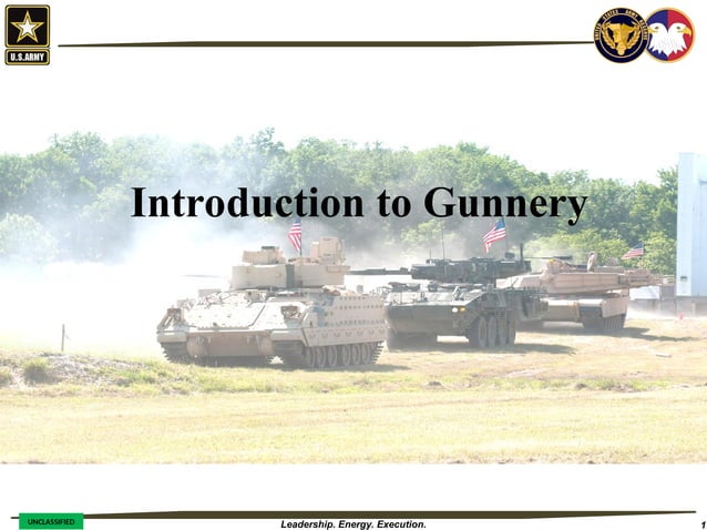 Introduction to Gunnery per USA Army MMG | PPT