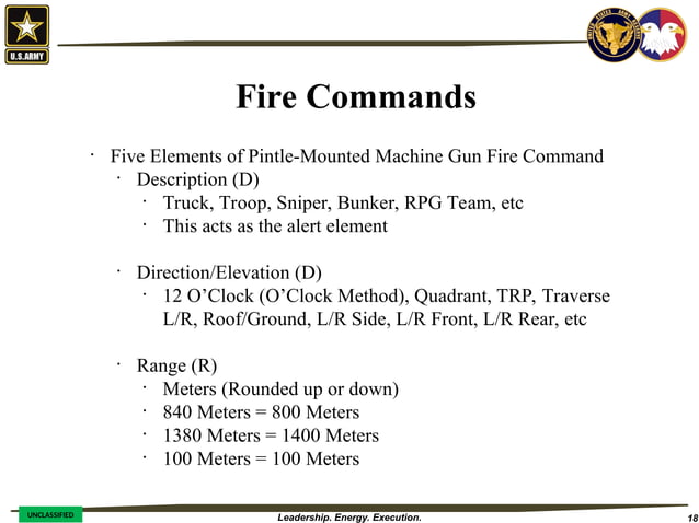 Introduction to Gunnery per USA Army MMG | PPT