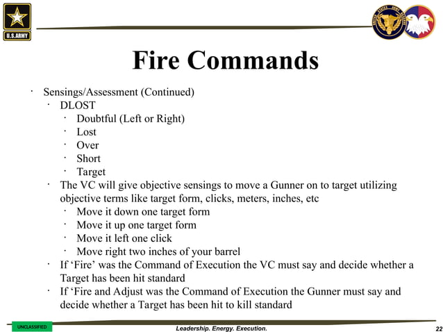 Introduction to Gunnery per USA Army MMG | PPT