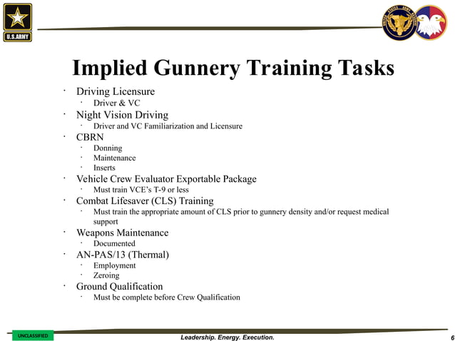 Introduction to Gunnery per USA Army MMG | PPT