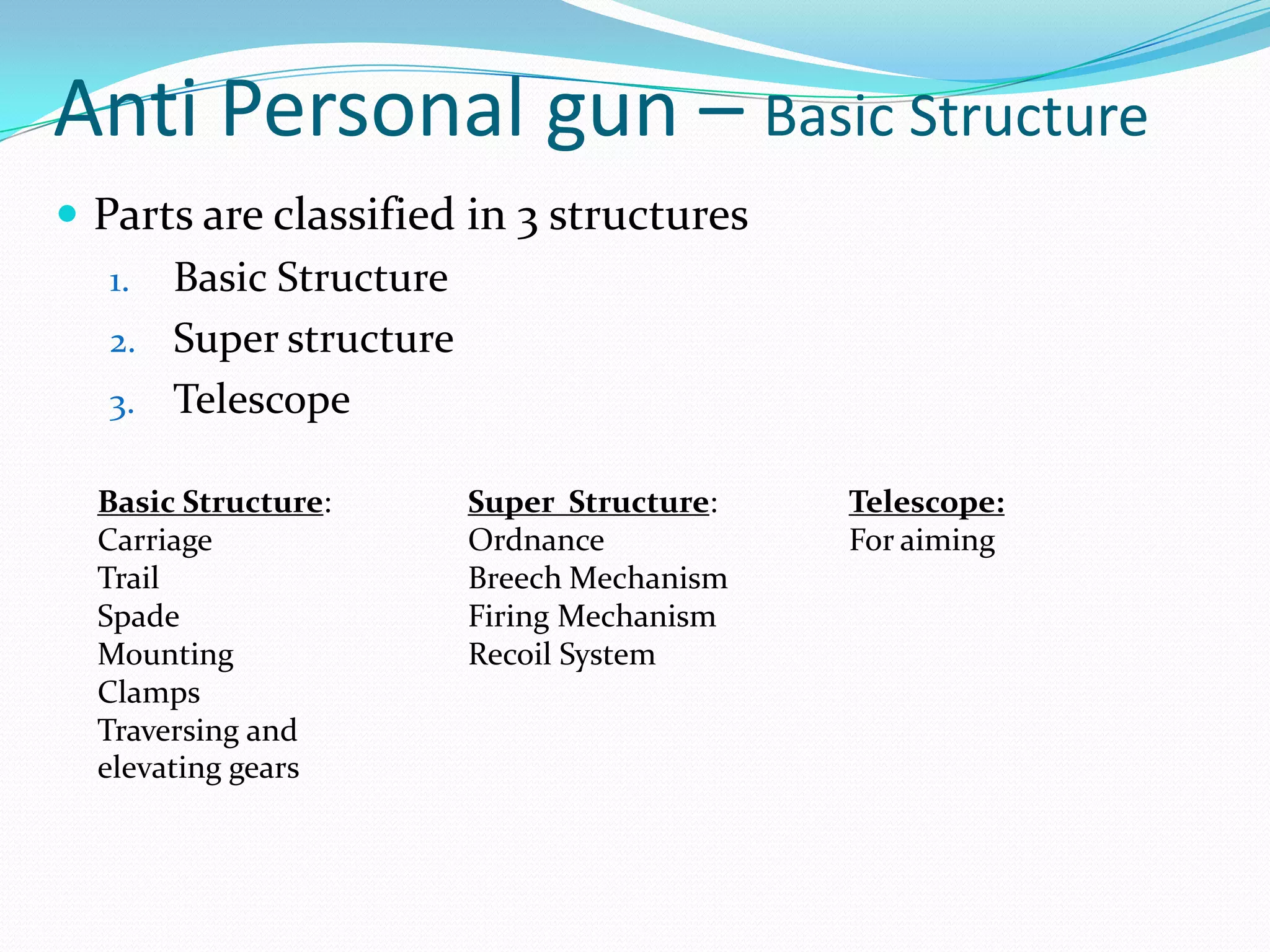 Introduction to guns-Dange | PPTX