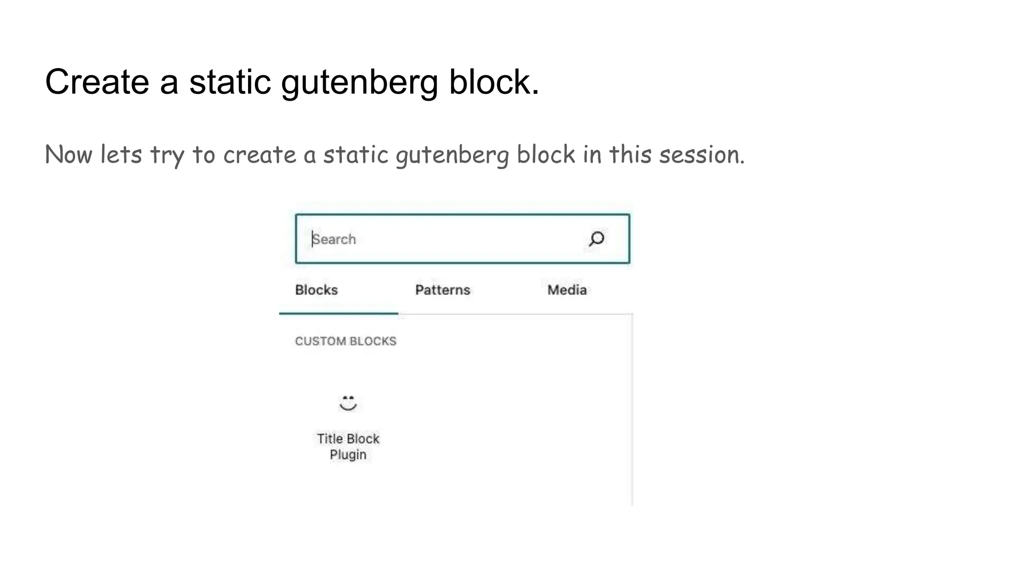 Introduction To Wordpress Custom Gutenberg Blocks Ppt