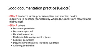 Introduction to GxP | PPTX