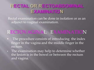 Introduction to gynecology | PPTX