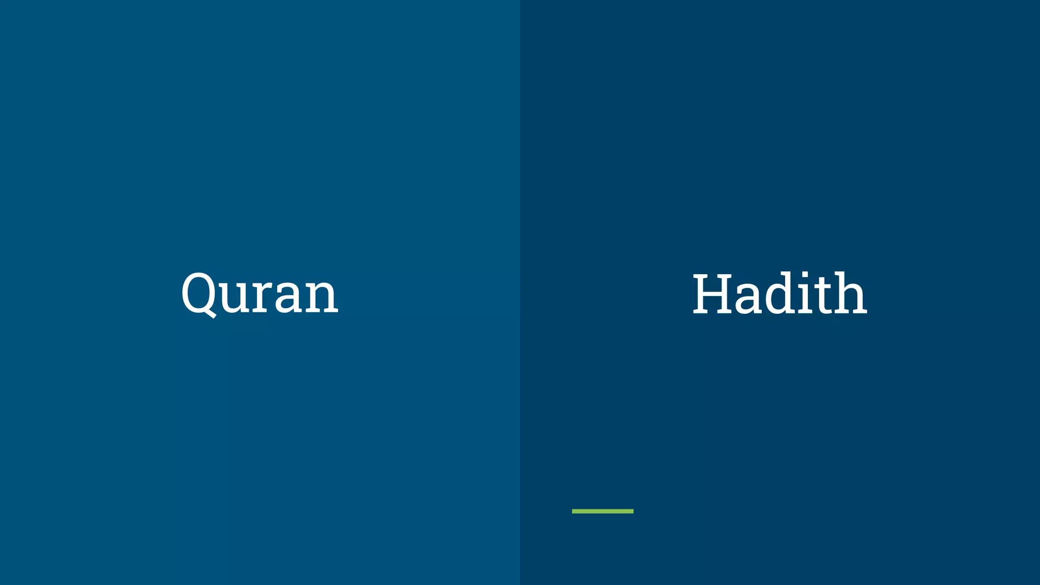 Introduction to Hadith Studies - Class 2.pdf
