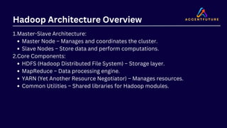 Introduction to Hadoop: Architecture and Components | PPT