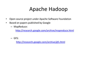 Introduction to Hadoop and Big Data | PPT