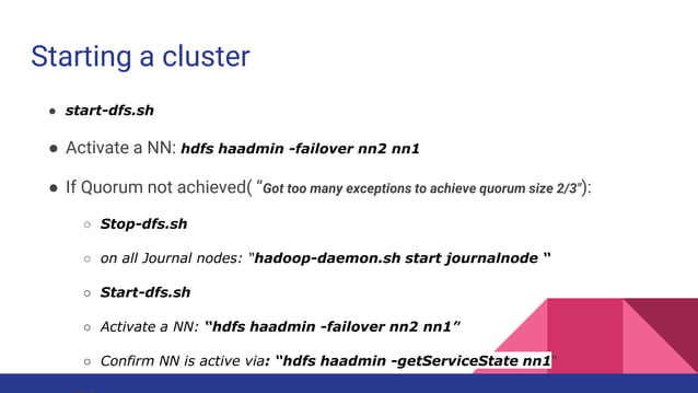 Introduction to hadoop high availability | PPT