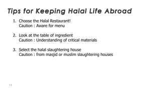 Introduction to halal food | PDF