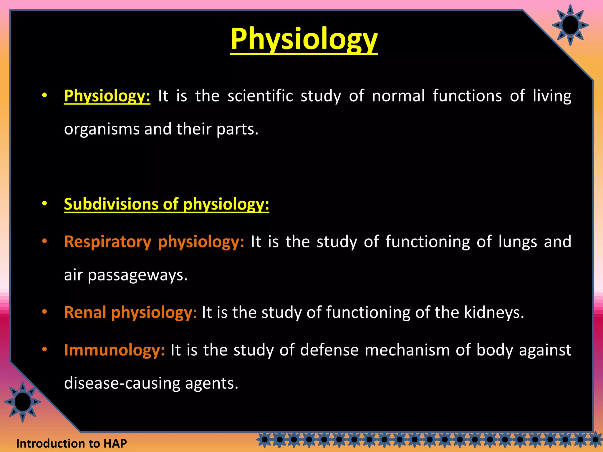 Introduction to hap | PPTX