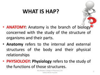 introduction to HAP,cell meaning,composition,function | PDF