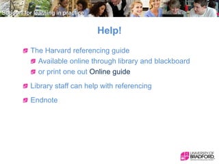 Introduction to harvard referencing | PPT