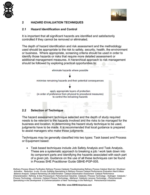 Introduction to Hazard Studies | PDF