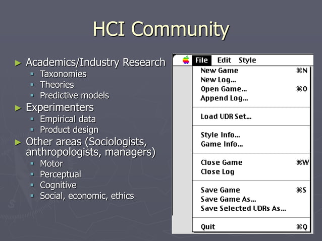 Introduction to HCI.ppt | Computer Software and Applications | Computing