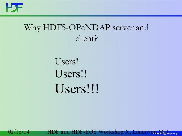 Access Hdf5 Datasets Via Opendaps Data Access Protocol Dap
