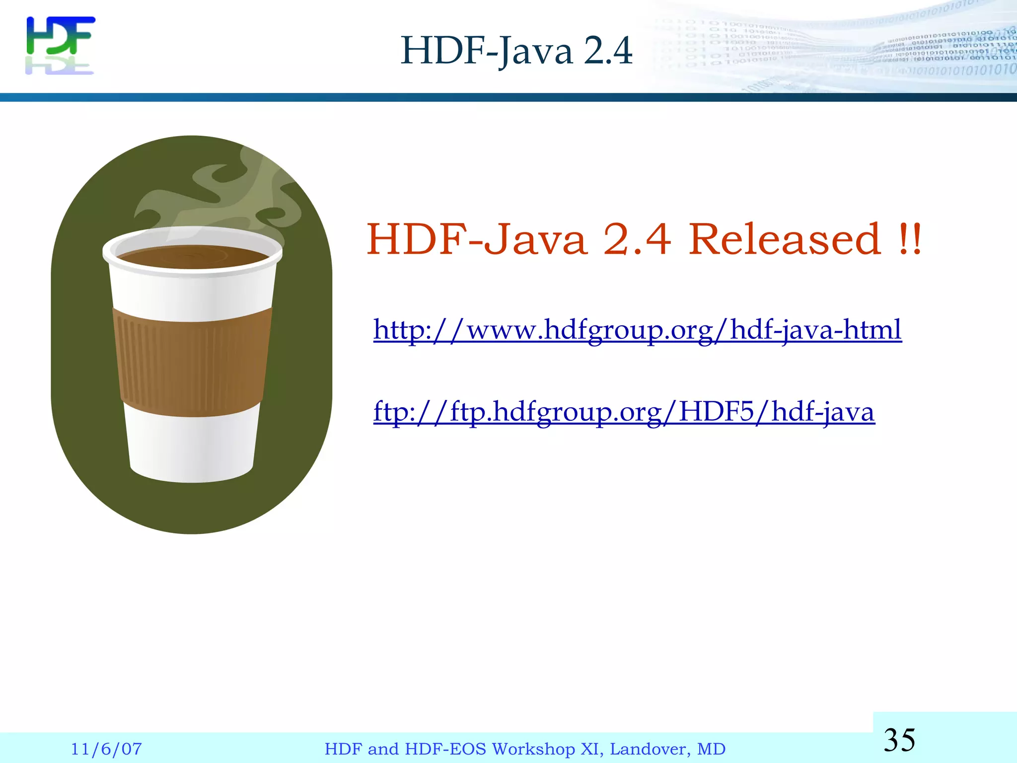 HDF5 Tools Updates | PPT