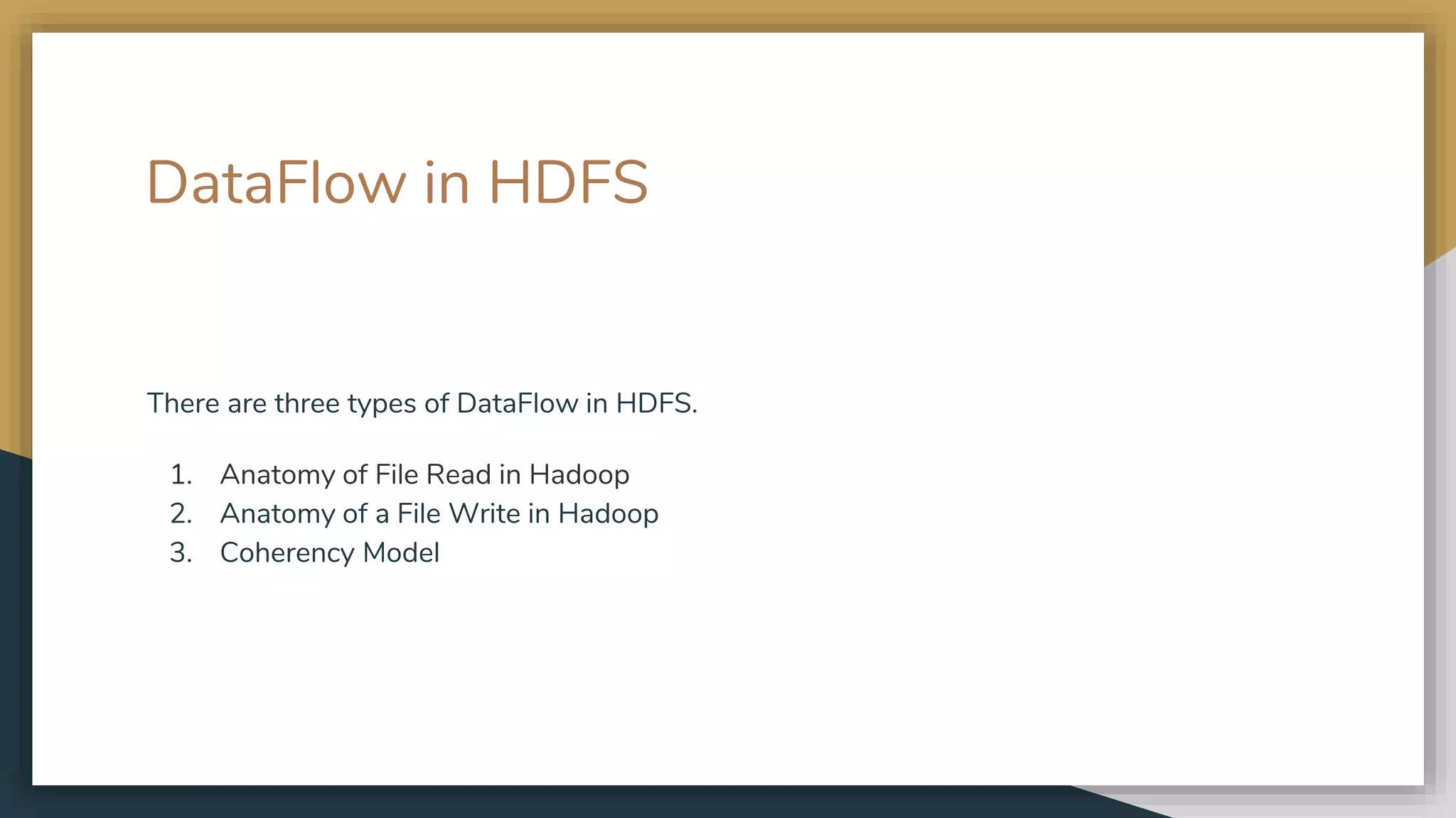 Introduction to HDFS | PPTX
