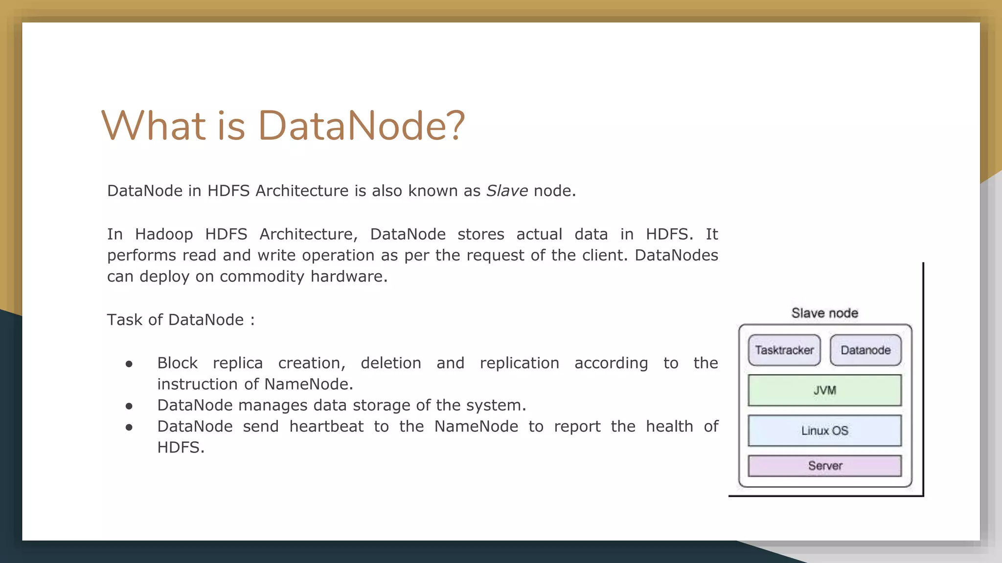 Introduction to HDFS | PPTX