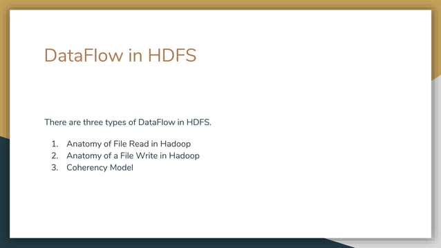 Introduction to HDFS | PPTX