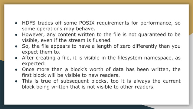 Introduction to HDFS | PPTX