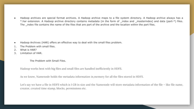 Introduction to HDFS | PPTX