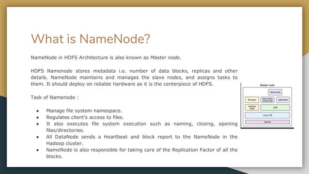 Introduction to HDFS | PPTX