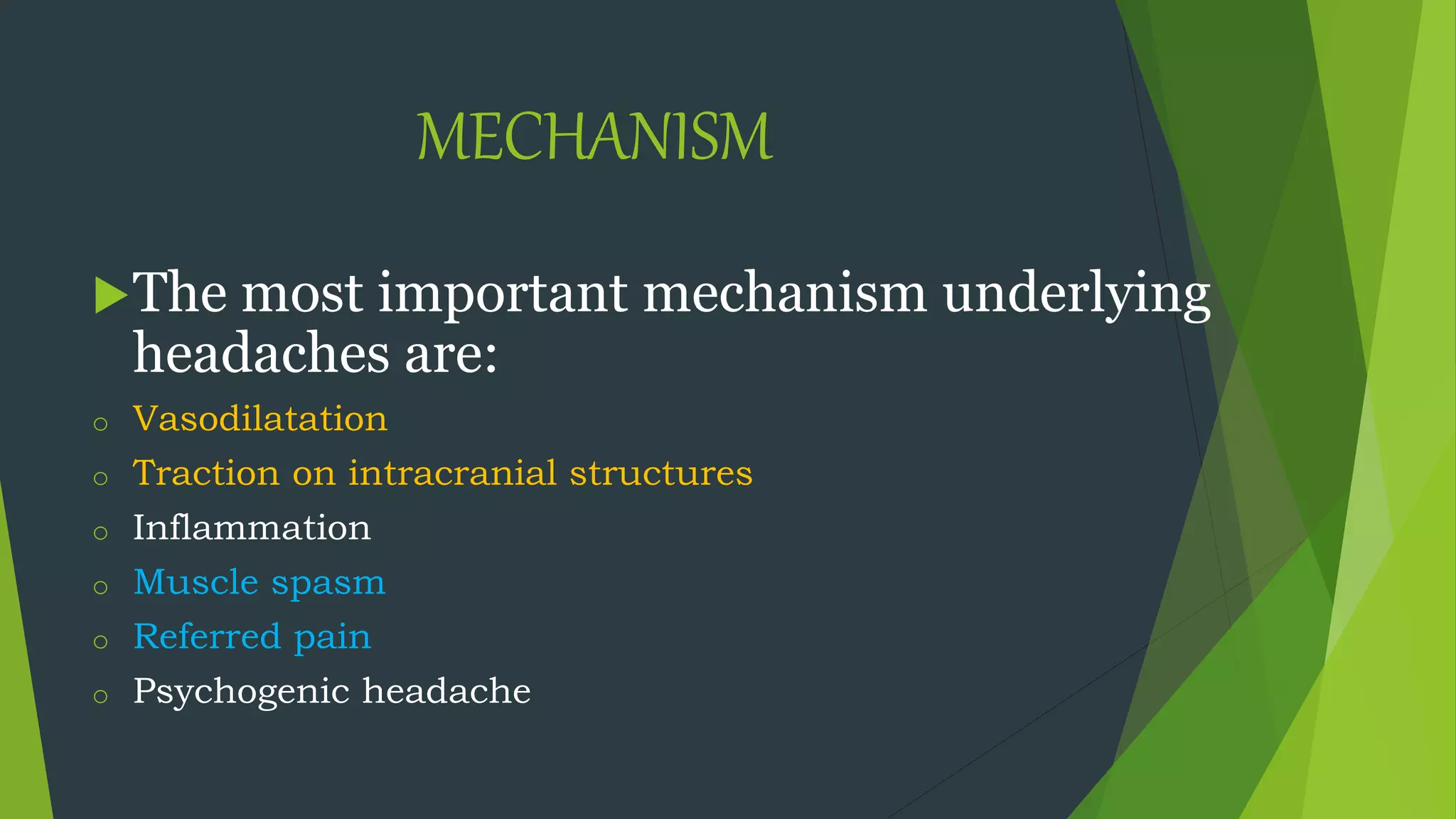 iNTRODUCTION TO HEADACHE | PPTX