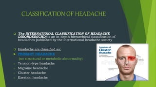 iNTRODUCTION TO HEADACHE | PPT