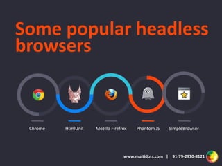 Introduction to headless browsers | PPT