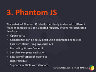 Introduction to headless browsers | PPT