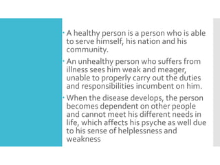 Introduction to Health | PPT