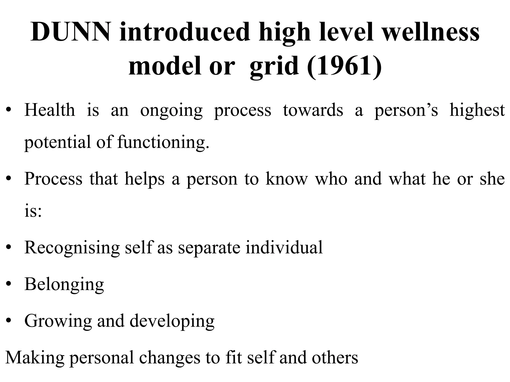 INTRODUCTION TO HEALTH AND ILLNESS for 1st SEM BSc NURSING | PPTX