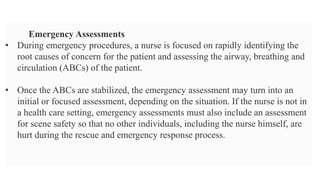 Introduction to health assessment | PPT