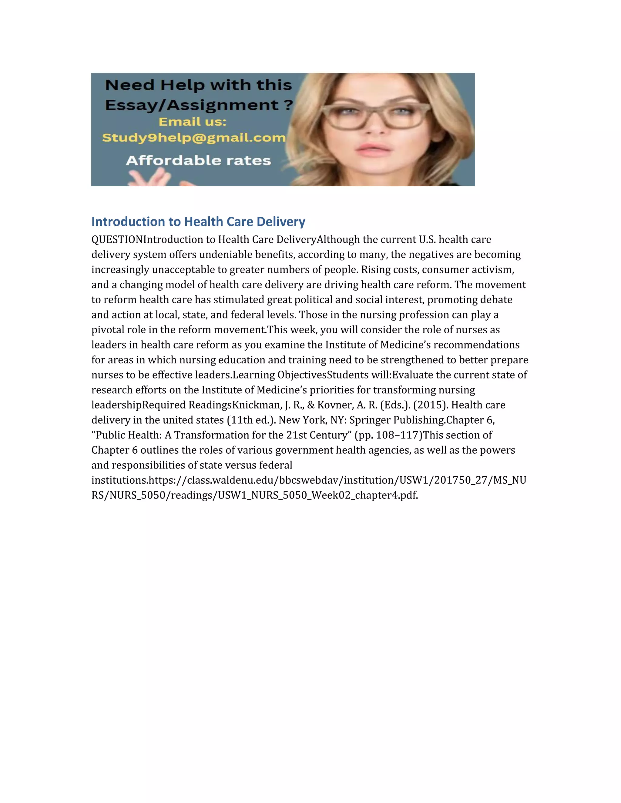 Introduction to Health Care Delivery.pdf