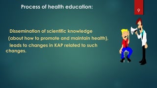 Introduction to health education | PPT