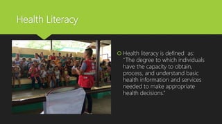 Introduction to health education | PPTX