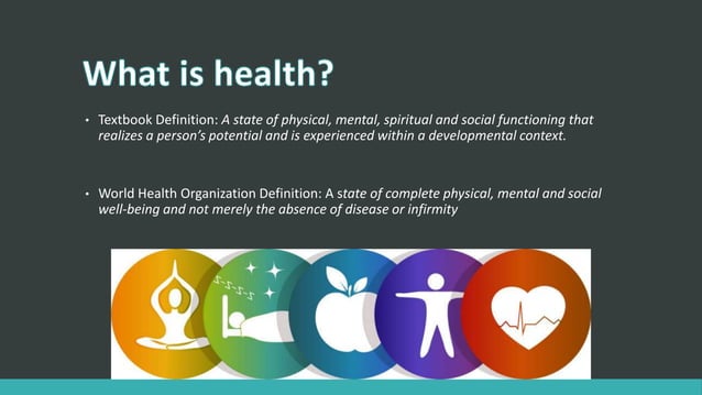 Introduction to Health Promotion | PPTX | Holistic Health | Alternative ...