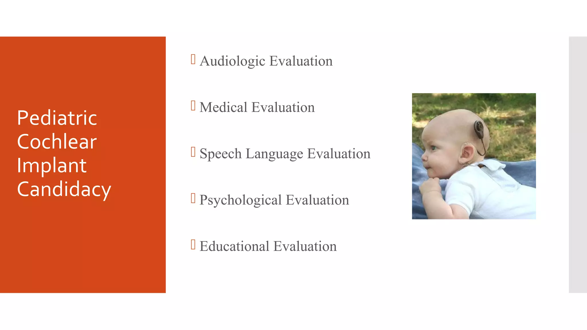Introduction to hearing implairment & cochlear implantation] | PPT ...