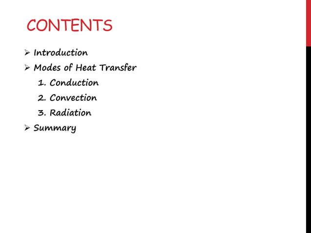 Introduction to heat transfer | PPTX