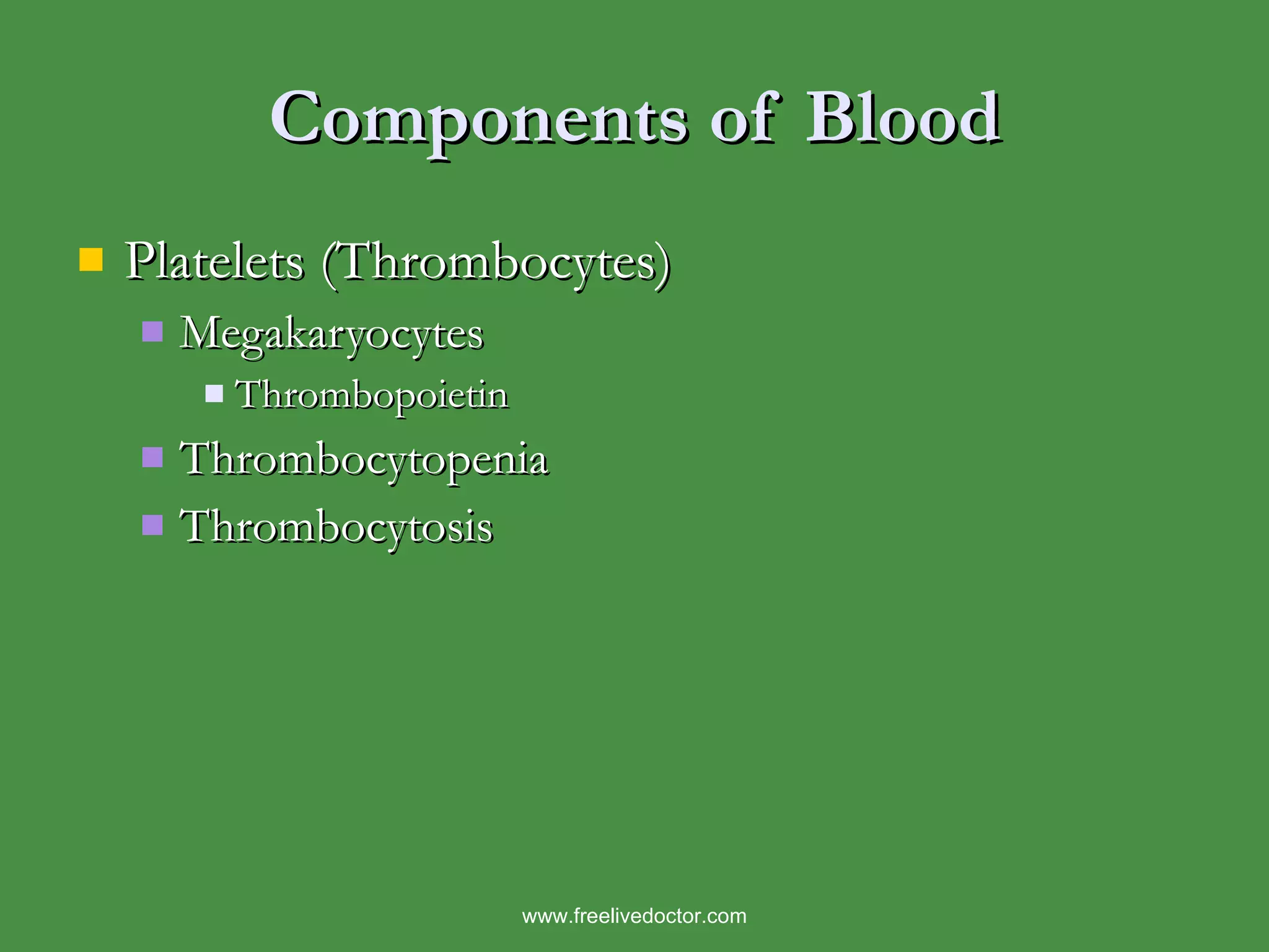 Introduction to hematology | PPT
