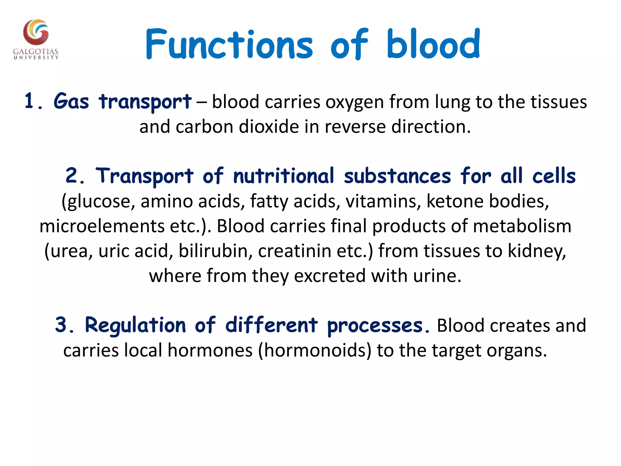 Introduction to hematology | PPTX