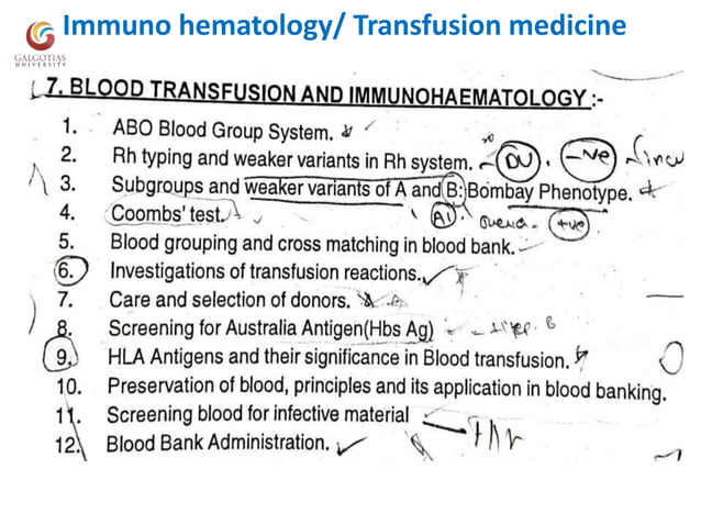 Introduction to hematology | PPTX