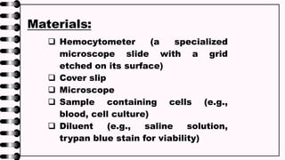 Introduction to hemocytometry HAP Practical.pptx