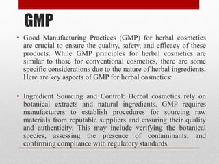 Herbal Cosmetics , Industries involved in the production of Herbal ...