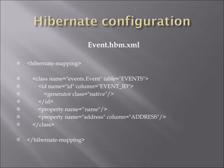 Introduction to hibernate | PPT | Databases | Computer Software and Applications