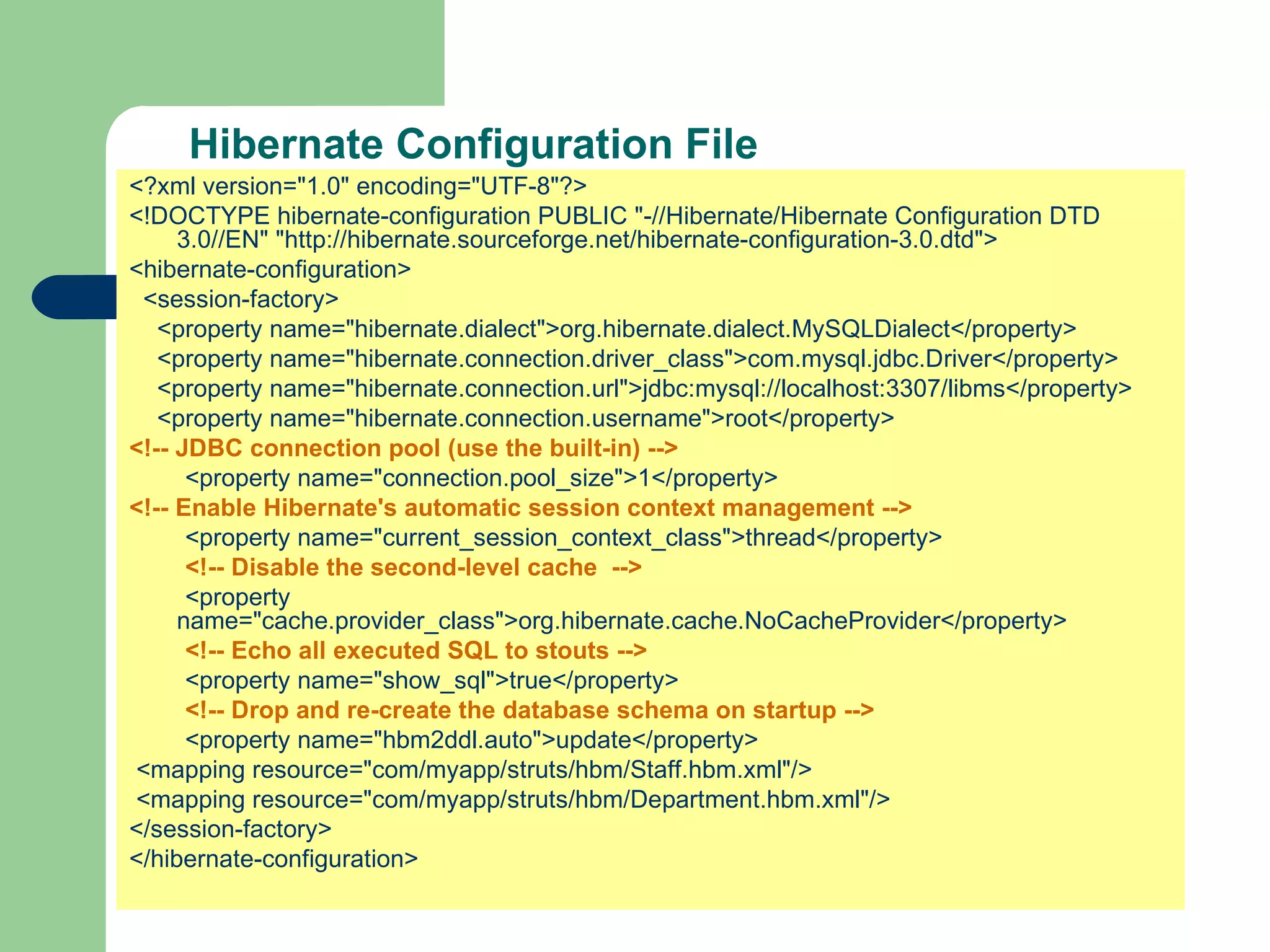 Introduction To Hibernate Ppt Databases Computer Software And