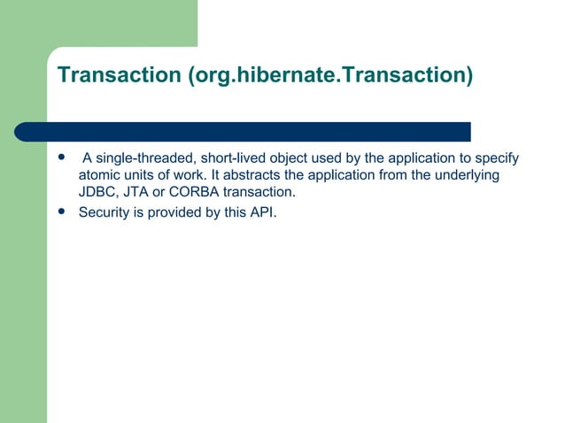 Introduction To Hibernate Ppt Databases Computer Software And 2846