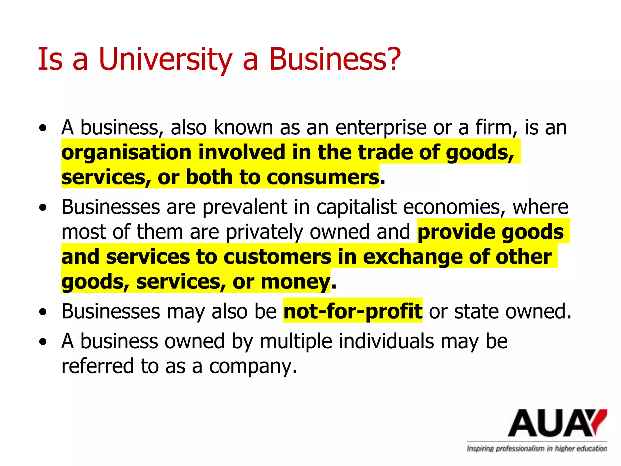 Introduction to Higher Education (June 2014) | PPT